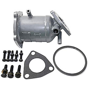 Evan Fischer Catalytic Converter 46-State Legal Compatible with 1999-2005 Hyundai Sonata, 2001-2004 Santa Fe, Fits 2001-2006 Kia Optima Front