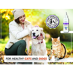Arava Natural Tear and Stain Remover for Dogs and Cats - Effective Solution with 26 Dead Sea Minerals, Removes and Prevents Eye and Saliva Stains