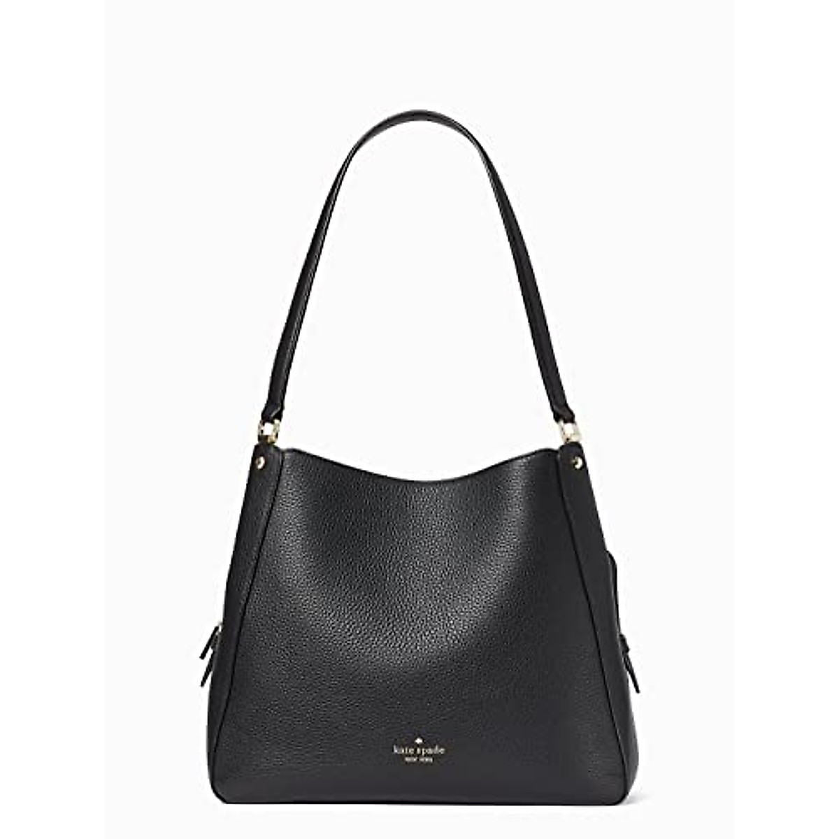 Kate Spade Leila Medium Triple Compartment Shoulder (Black)