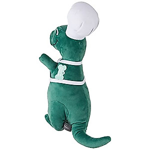 Fringe Studio Plush Pet Toy with Squeaker, King of The Grill (289624), Multicolor