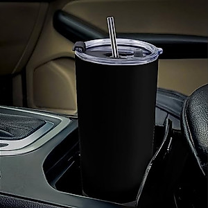 Rasta Lion Head 20 Oz Travel Coffee Mug with Lid Tumbler Drinking with Straw Brush Water Car Cup