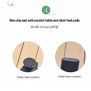 EpuzeR Dining Office Reception Conference Table Meeting Table,Table Boardroom Seminar Negotiation Table Meeting Room Table for Office Conference Room(Black)