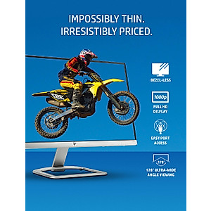 HP 22er 21.5-inch LED Backlit Monitor (Renewed)