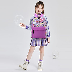 BEFUNIRISE Little Kids Toddler Backpacks for Boys and Girls Preschool Backpack With Chest Strap (Queen)