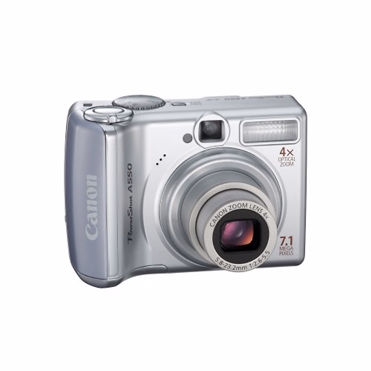Canon PowerShot A550 7.1MP Digital Camera with 4x Optical Zoom