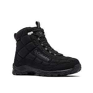 Columbia Men's Firecamp Boot, Black/City Grey, 10.5