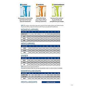 Landau ScrubZone 75231 Royal Blue S