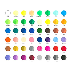 Happido Watercolor Gel Crayons - 48 PC Set