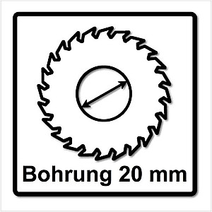 Bosch 2608644018 EXWOH 6.3" x 20mm 48T Circular saw blade Top Precision
