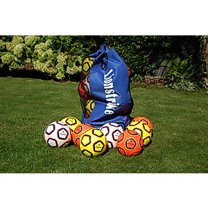 Lionstrike Lite Soccer Ball - Size 3 | Ages 2-4 | Indoor/Outdoor Training | Skill Practice & Confidence Boost | Boys, Girls (Orange)
