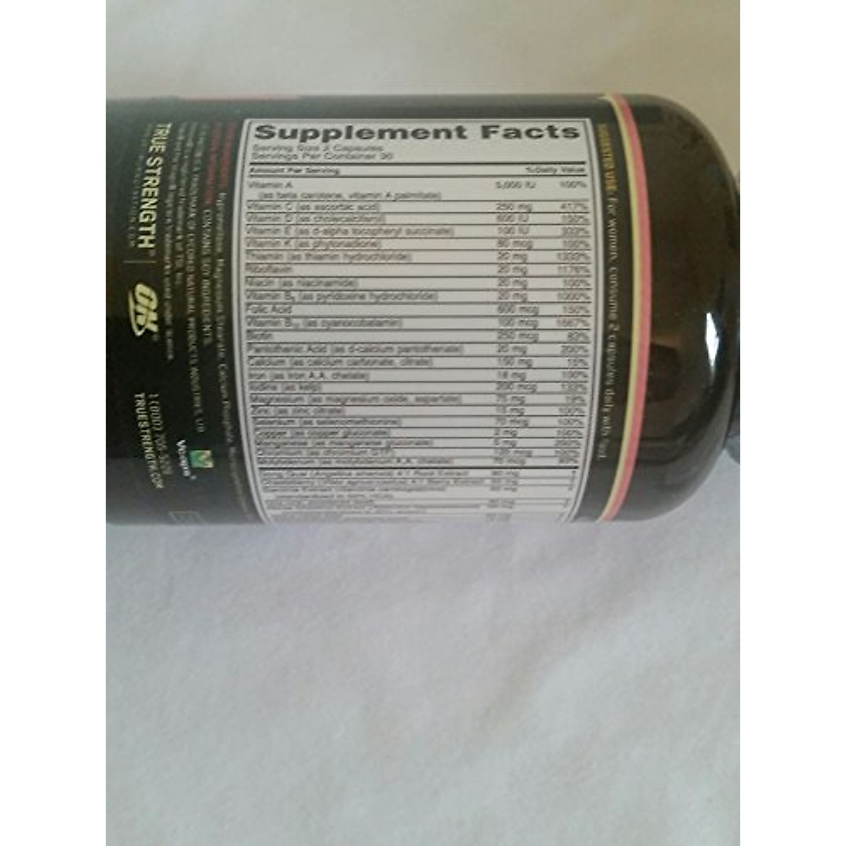 Optimum Nutrition Opti-Men and Opti-Women Combo Pack, Men's and Women's Multivitamin (Opti-Men 90 Tablets and Opti-Women 60 Capsules)