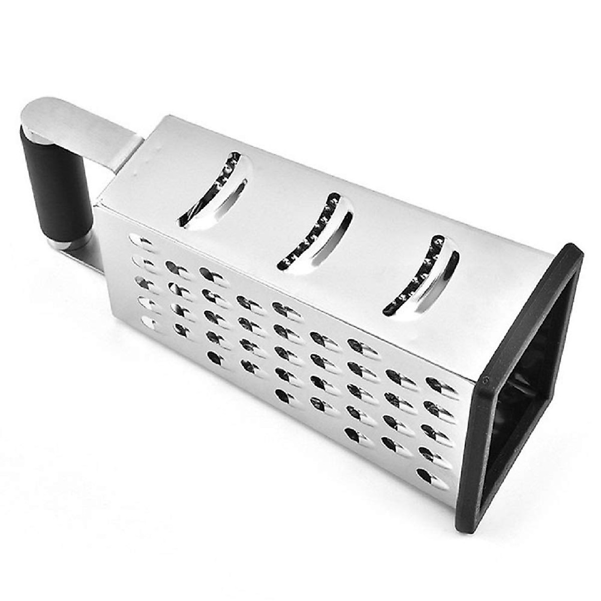 FIAMER Box Cheese Grater & Shredder Chopper Four-sided Grater Peeler Kitchen Box Vegetable Fruit Cucumber Carrot Cheese Salad Melon Planing Slip Handle Easy To Clean, Dishwasher Safe