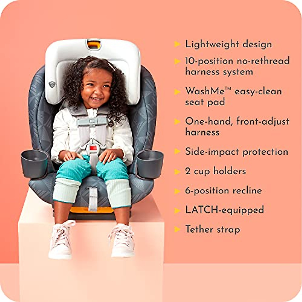 Title: Century Drive On 3-in-1 Car Seat – All-in-One Car Seat for Kids 5-100 lb, Splash