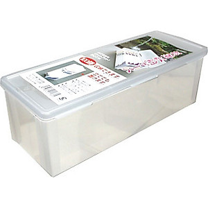 JapanBargain 1962, Japanese Chopsticks Storage Container Box Holds 100 Pair Disposable Chopsticks, Made in Japan