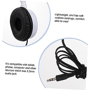 UKCOCO Children Headset 1pc 's Headphones in Ear Headphones Over Ear Earbuds Ear Buds for Wired Headphones Music Headset Earphones Wired Earphone for Kids Earphones Wired