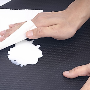 Bloss Shelf Liner 12In*6.5Feet + Black Cabinet Liner 12In*20Feet