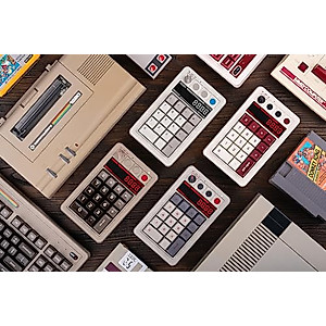 8BitDo Retro 18 Mechanical Numpad, Supports Calculator Mode, Bluetooth/2.4G/Wired Numpad for Windows and Android - N Edition