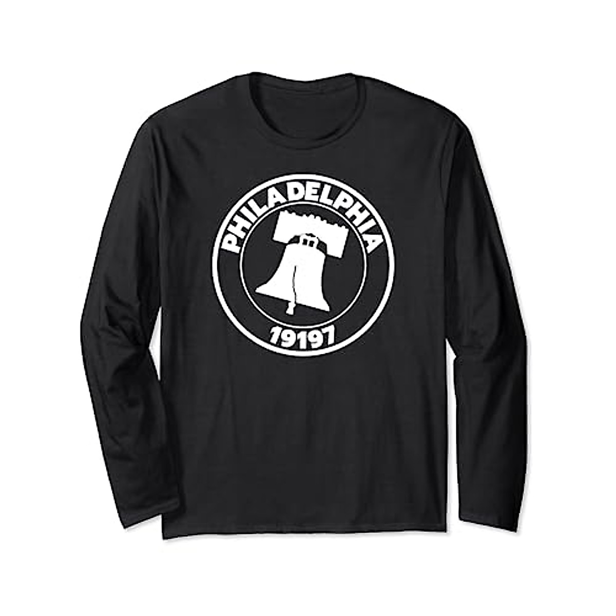 19197 Zip Code Philly Neighborhood Philadelphia Liberty Bell Long Sleeve T-Shirt
