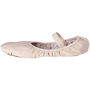 Bloch Women's Dance Belle Full-Sole Leather Ballet Shoe/Slipper, Theatrical Pink, 4 C US