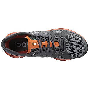 On Running Men's Cloud X Textile Synthetic Shoes, Rust/Rock, Size 13 M US