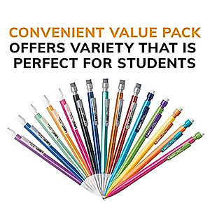 BIC Variety Pack, Assorted Sizes, 0.5mm, 0.7mm, 0.9mm, 60-Count, Refillable Design for Long-Lasting Use