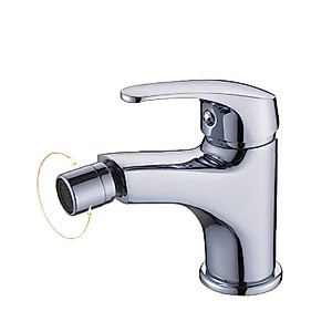 Chrome Polished Bidet Spray Copper Bidet Faucet Toilet Rotates 360 Degrees (1 pcs)