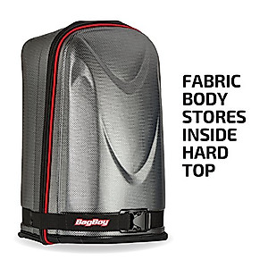 Bag Boy Golf T-10 Hard Top Travel Cover (Black/Royal/Charcoal, )