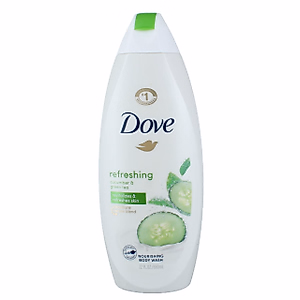 Dove go fresh Refreshing Body Wash Revitalizes and Refreshes Skin Cucumber and Green Tea Effectively Washes Away Bacteria While Nourishing Your Skin 12 oz