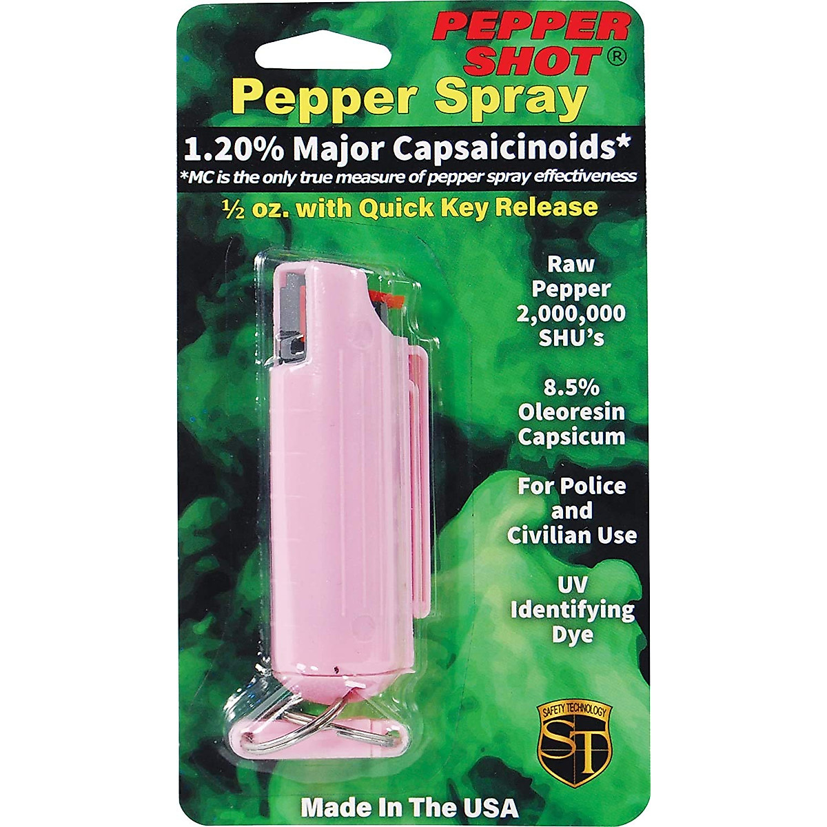 Pink Pepper Shot 1.2% MC Pepper Spray Bundle - Lot of 12 as Shown