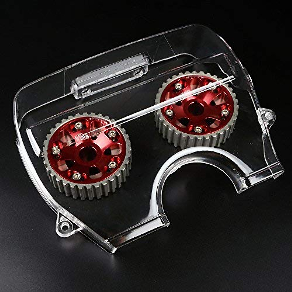 Vrracing Clear Cam Gear Timing Belt Cover Cam Pulley Replacement For TOYOTA MARK II JZX81/SUPRA JZA70/CRESTA JZX91 1JZ