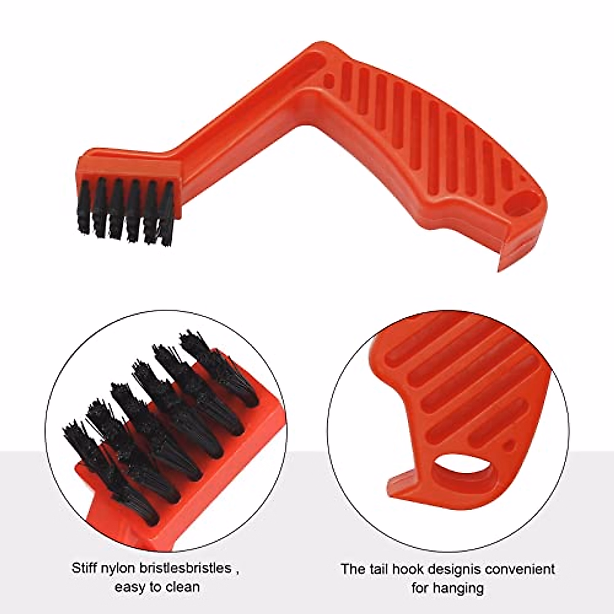 Wool Buffing Pad Cleaning Spur Tool+ Foam Pad Brush Polishing Spur Tool Set Professional Cleaning Tool for Buffing Pads and Woolen Pads