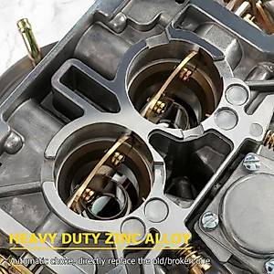 AUXMART 2 Barrel Carburetor Carb for Ford 289 302 351 Cu F100 F250 F350 Mustang Engine 289 302 351