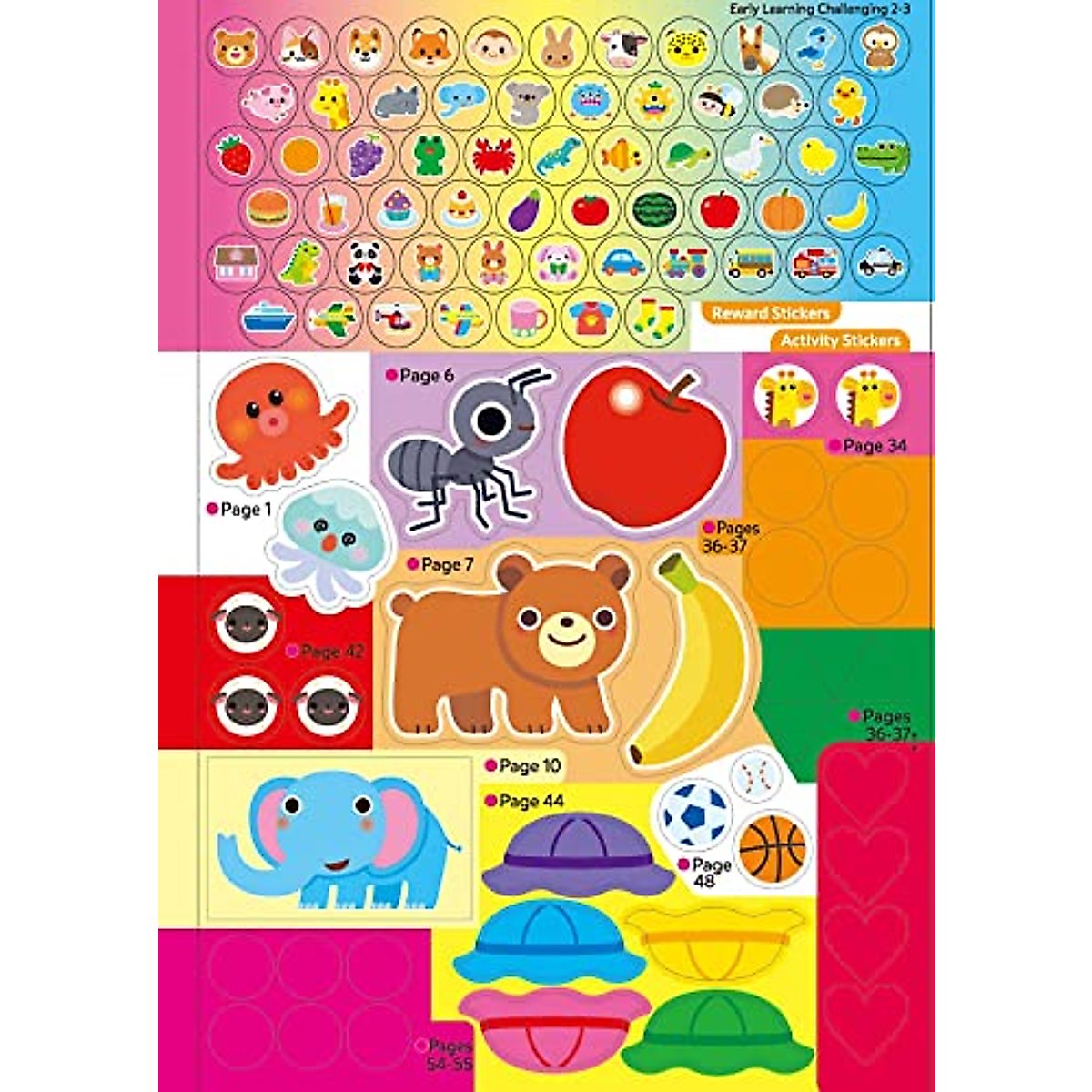 Play Smart Early Learning: Pre-k Activity Workbook : Learn Essential First Skills: Tracing, Coloring, Shapes, Cutting, Drawing, Picture Puzzles, Numbers, Letters; Go-green Activity-board