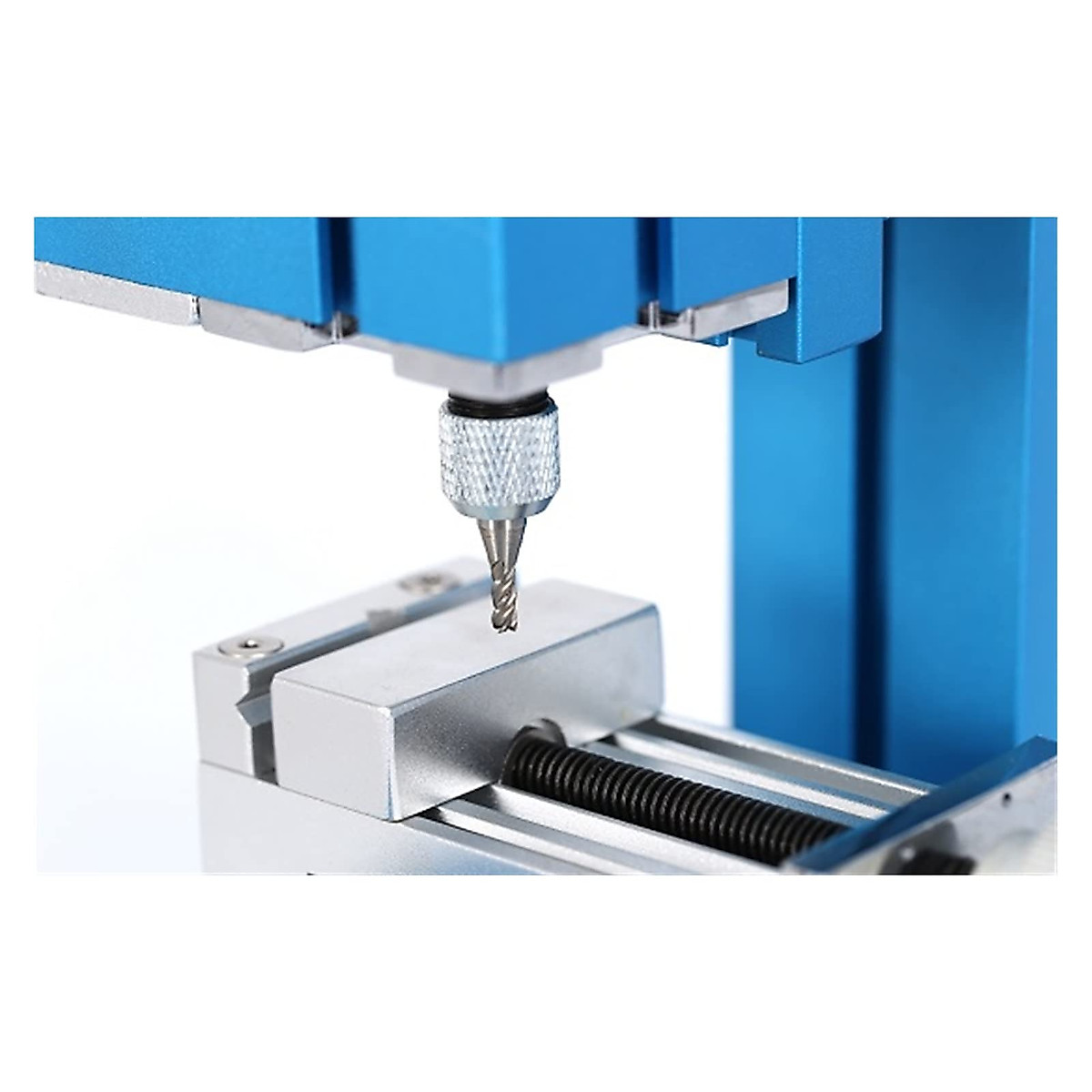 YXYX Mechanical Lathe Mini Metal Lathe DIY Miniature Milling Machine Miller 100-240V Woodworking Metal Aluminum Processing Tool Mini Milling Machine Mini Precision Lathe