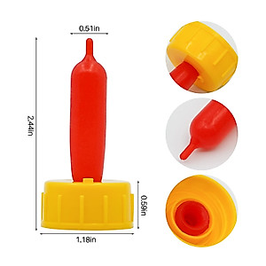 nomal 30 PCS Lamb Teat Feeder Feeding Bottle Topper Animal Rubber Pacifier Nipples for Sheep Goat Pup Dog Cat Small Animal