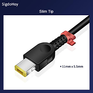 170W AC Charger for Lenovo LOQ, Legion 5, ThinkPad P1 P50 P51 P52 P53 P70 P71 P73 P15v P15 P17 T15g T15p Laptop Power Adapter Supply Cord