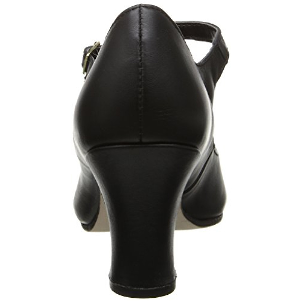 Capezio Women's Manhattan Character Shoe, Black, 11 Wide