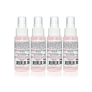 Well's Oil Rosewater Mist Spray (Pack of 4 * 2 Fl oz) – Hydrates, Soothes & Refreshes | 100% Natural | No Chemical | for All Skin and Hair Types