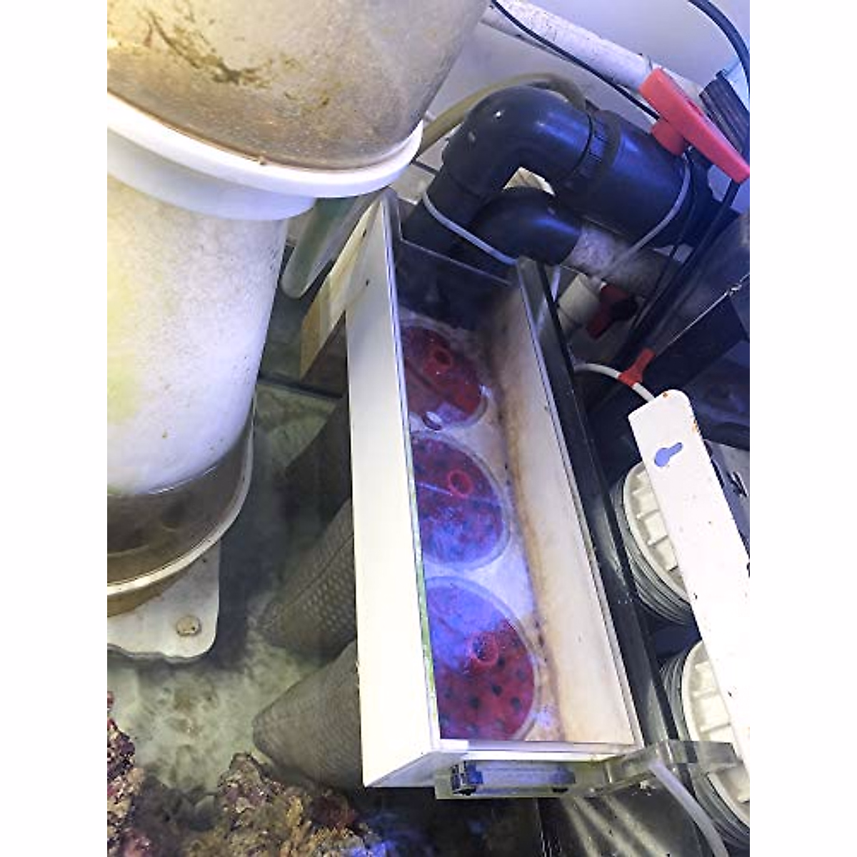 4 inch Honeycomb Filter Socks,4 inch Filter Sock for Saltwater Aquarium,4 inch Ring by 10 inch Long (2 Pack)