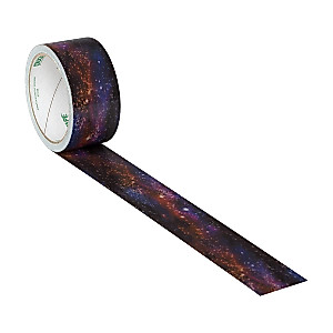 Duck Brand Duck Printed Duct Tape, 6-Roll, Galaxy (283039_C)