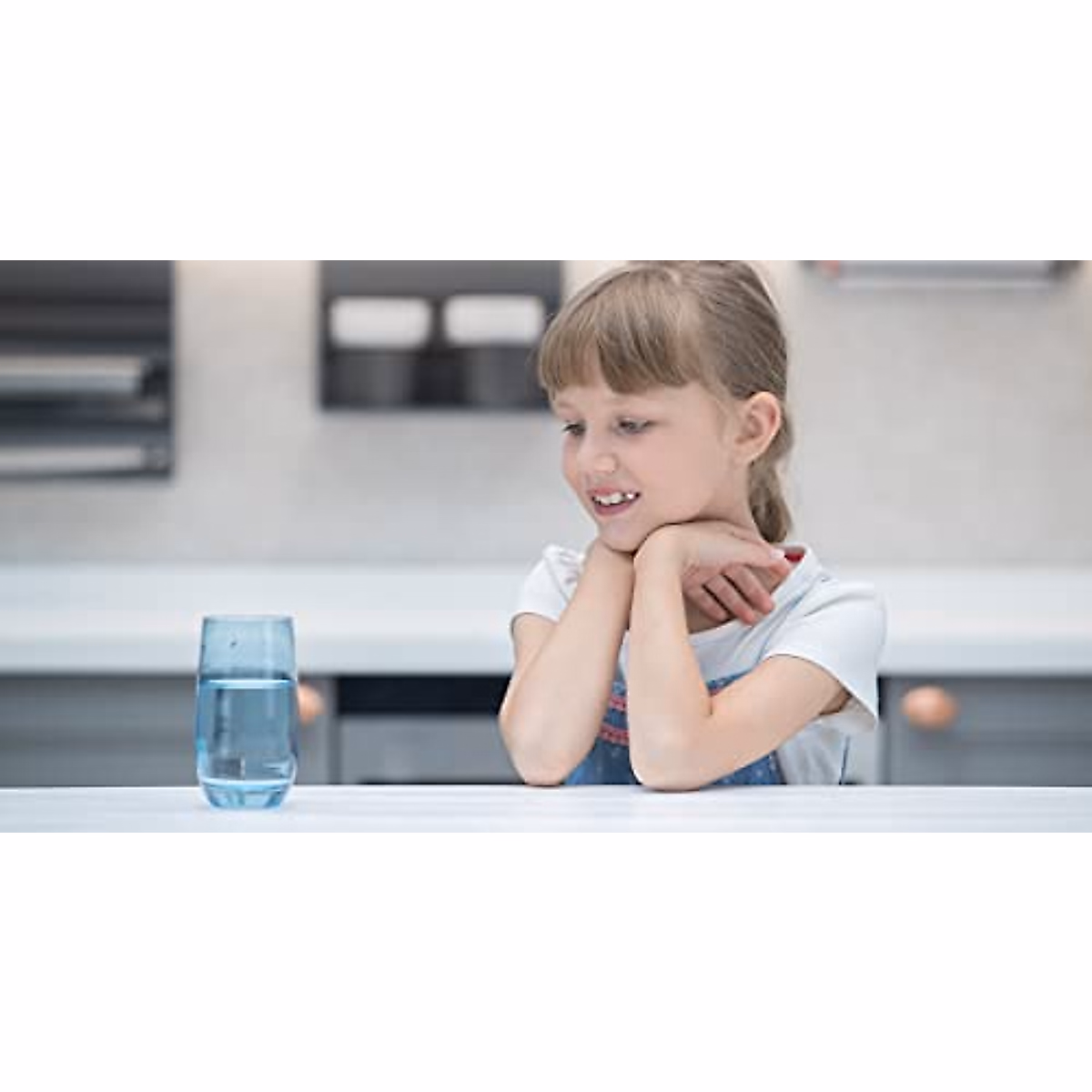 Geekpure 10-Inch Whole House Slim Water Filter Housing for 2.5" x 10" Filter - 3/4"NPT Brass Port - with Air Relief Valve-Blue