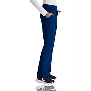 BARCO One 5206 5 Pocket Knit Waist Cargo Pant (Indigo, Medium)