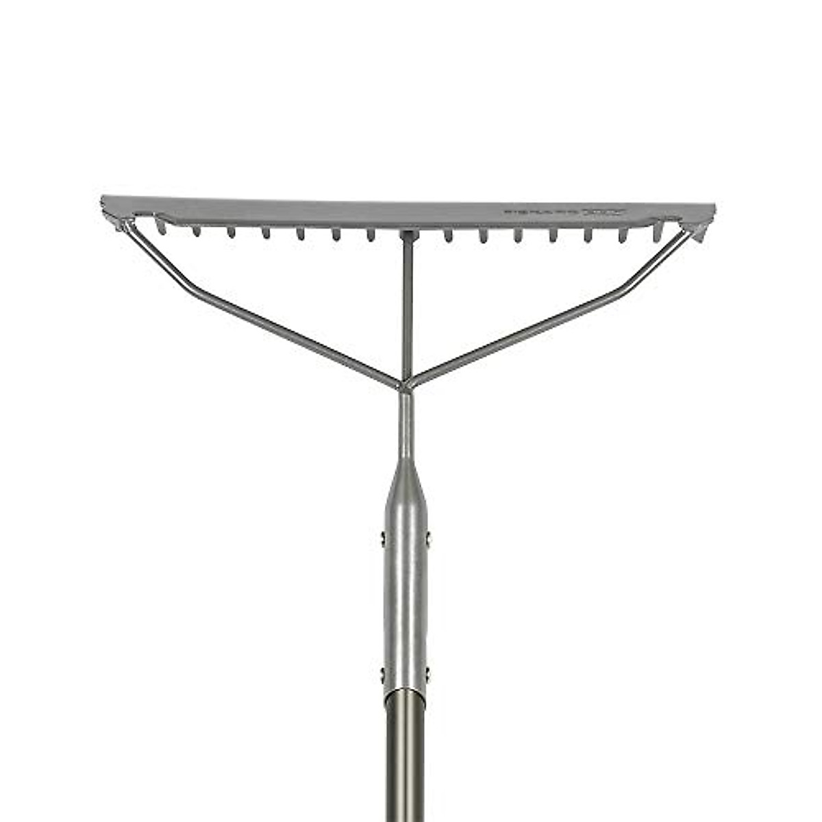 Fiskars 397940-1001 PRO Rake, Garden, 60 Inch, Silver