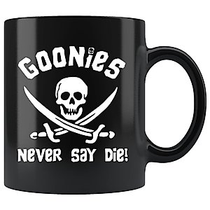 Absurd Ink Goonies Never Say Die Mug (Black)