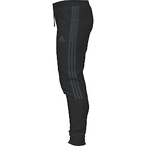 adidas Kids' Tiro Track Pants, Black/Dark Grey Heather, X-Small