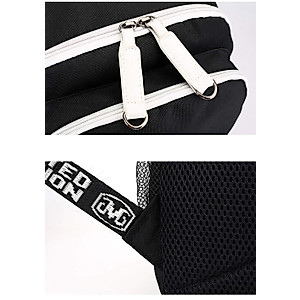 jupkem Hawkins Middle School AV Club College USB Charging Backpack Laptop Bag Travel Bookbag Daypack (balck)