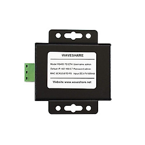 Waveshare RS485 to Ethernet Converter with High-Speed Low-Power High-Stability Up-gradable Easy to Communicate Between RS485 and RJ45 Port Ethernet