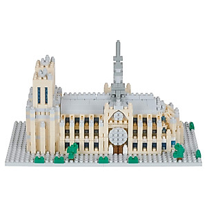 nanoblock - World Famous Buildings - Notre Dame Cathedral, Sight to See Series Building Kit