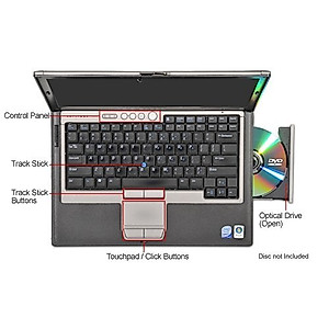 Dell Latitude D630 14.1" Laptop (1.80 GHz Core 2 Duo, 4GB, 160GB, XP)