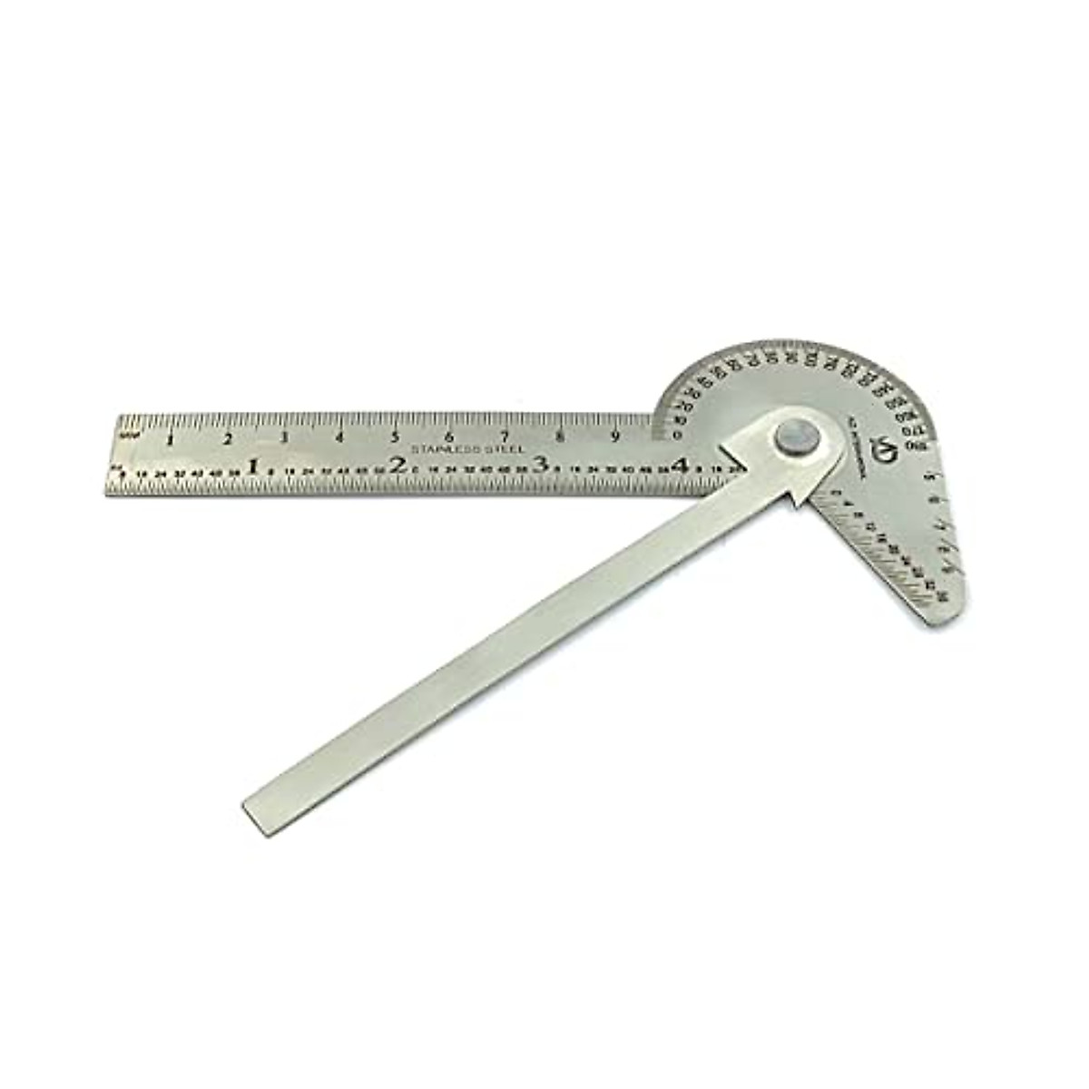 Multi Purpose Protractor Square Rule Centre Finder Drill Point Gauge Hand Tools